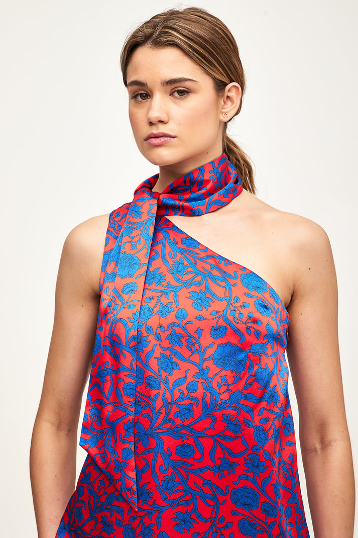 Leah Dress in Silk | Lore Buta